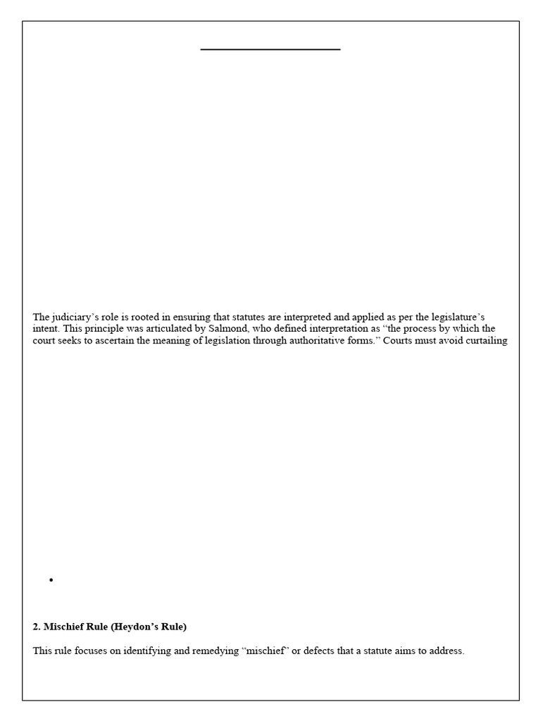 IOS Self Unit 1 | PDF | Statutory Interpretation | Plain Meaning Rule