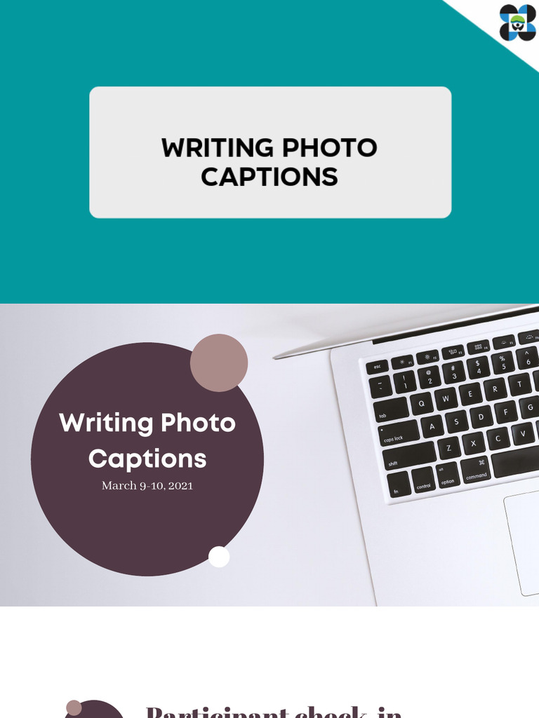 Writing Effective Photo Captions | PDF