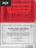 Palmer Cursive Practice Worksheets | PDF