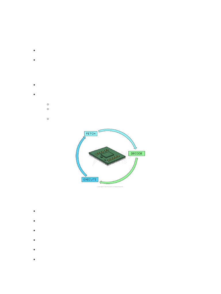 Understanding the Fetch-Decode-Execute Cycle | PDF | Central Processing ...