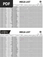 Mercury International Fixtures List | PDF | La Liga | Association Football