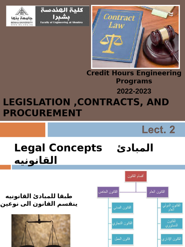 Lecture 2 ( Law Concepts) | PDF