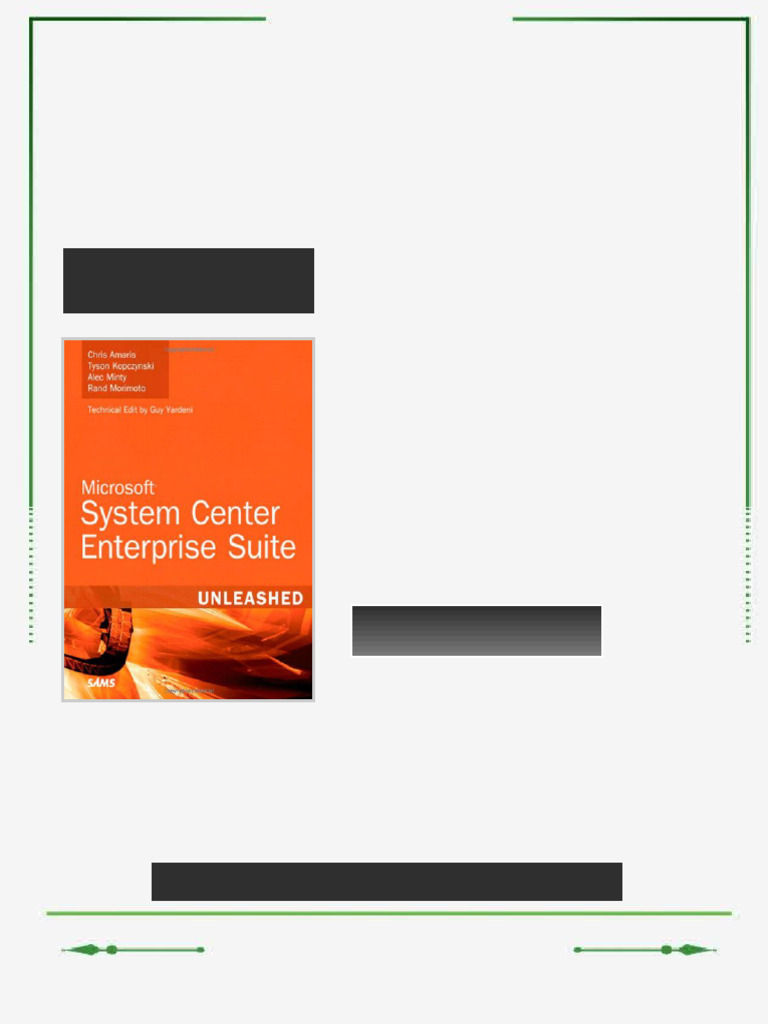 Microsoft System Center Enterprise Suite Unleashed 1st Edition Chris ...