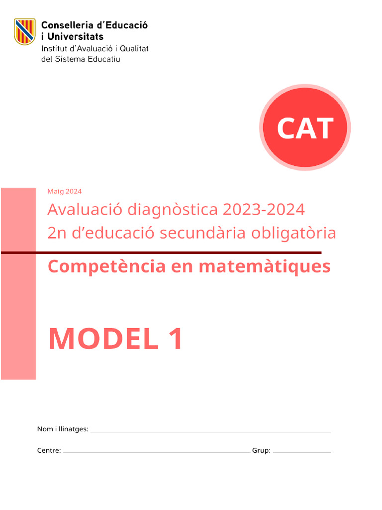 CB 24-25 Model 2 | PDF