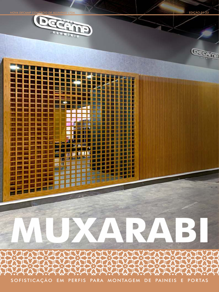 Perfis Muxarabi: Elegância em Alumínio | PDF | Projeto arquitetônico ...