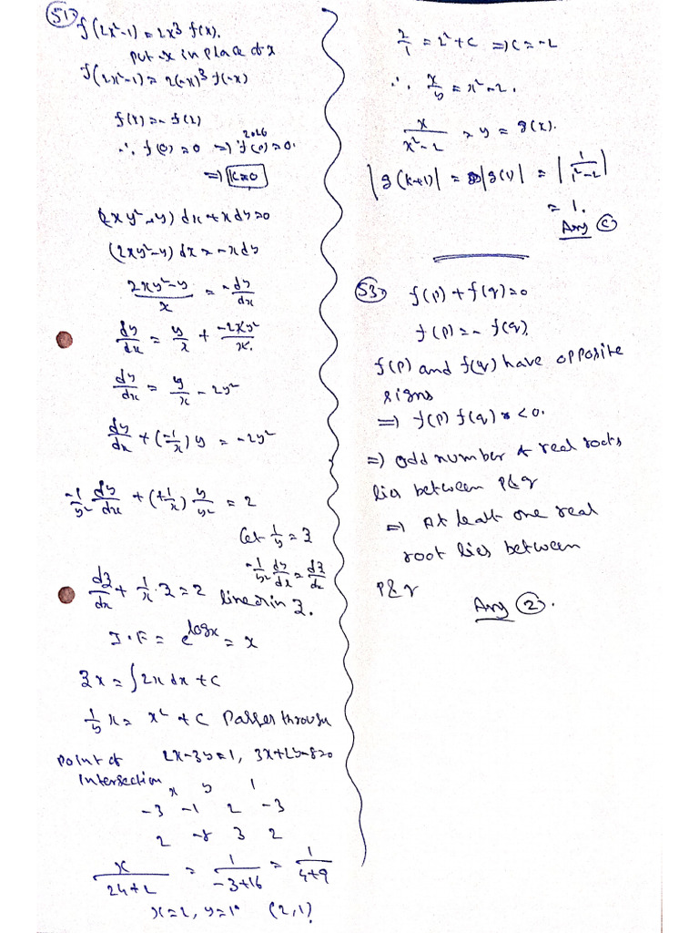 Grand Test-7 Mathematics Solutions | PDF