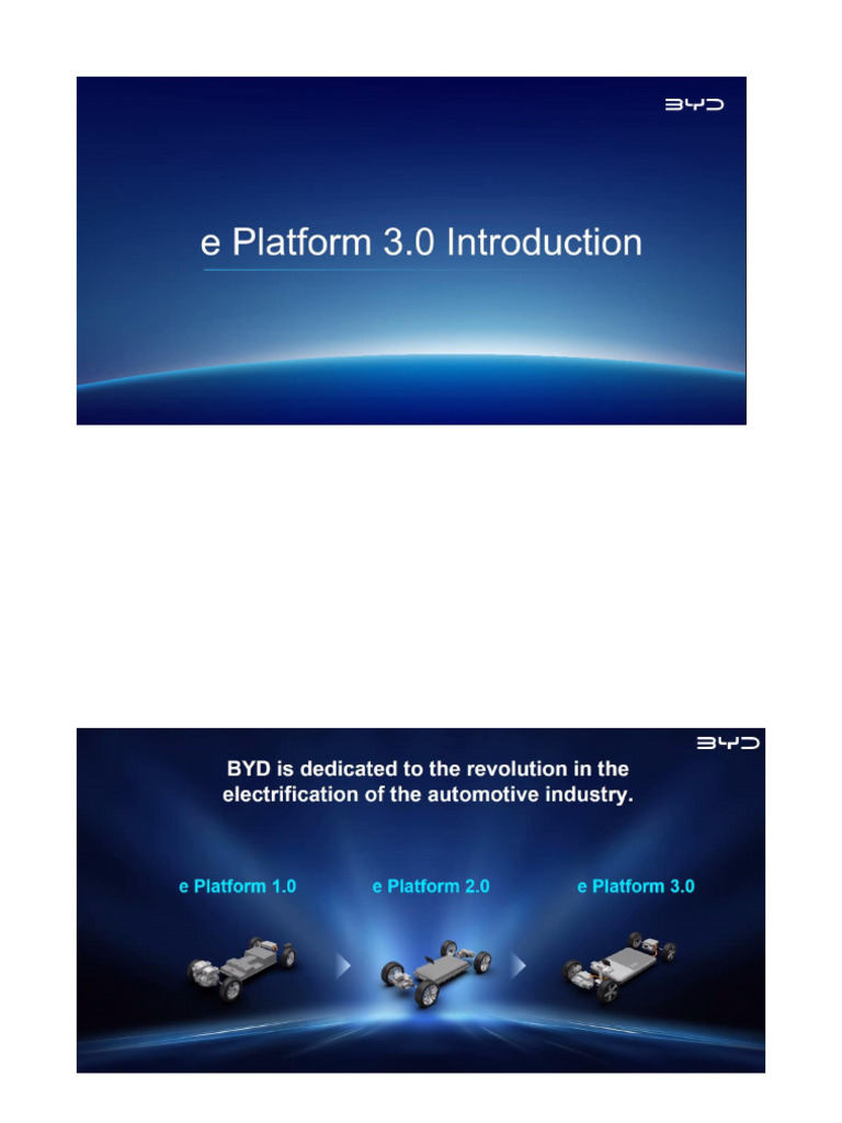 E-Platform 3.0 Presentation | PDF