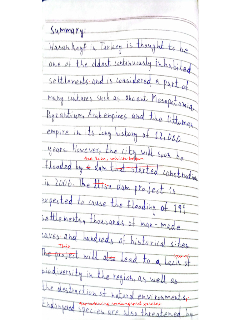 Checked Exam Style Question CH4 | PDF