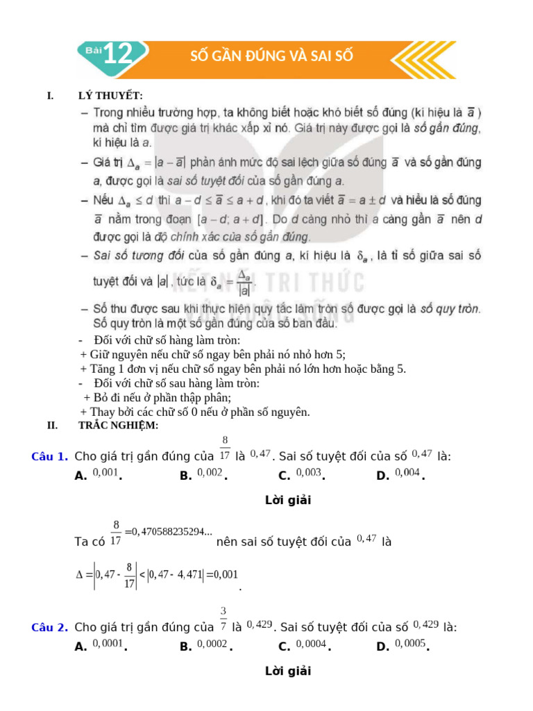 5. CHƯƠNG 5 - HS (1) | PDF
