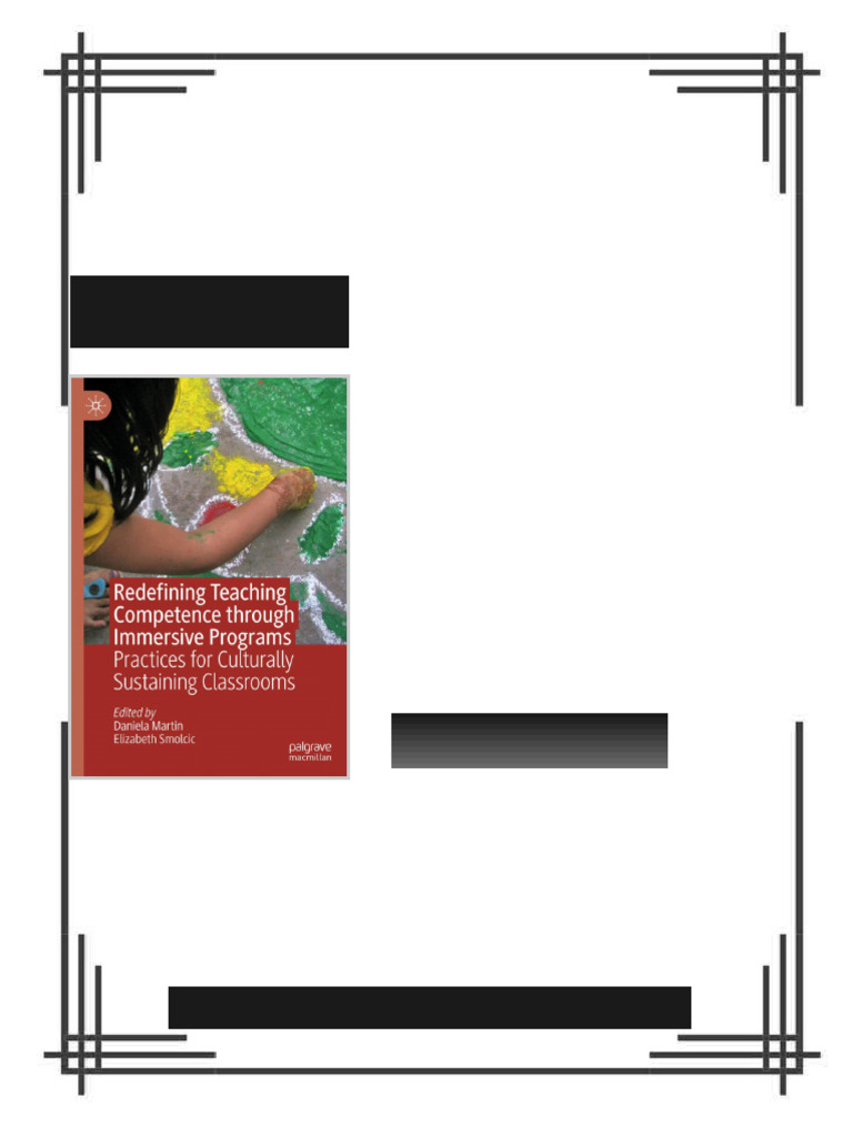 Redefining Teaching Competence through Immersive Programs: Practices ...