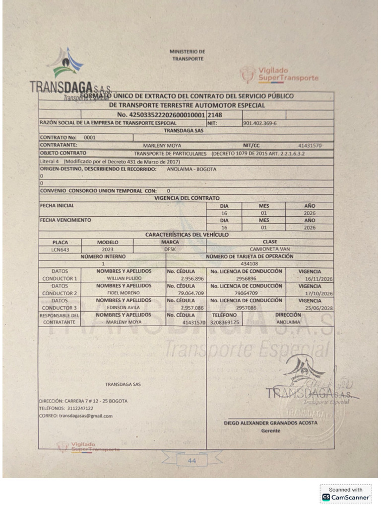 Extracto 643 | PDF