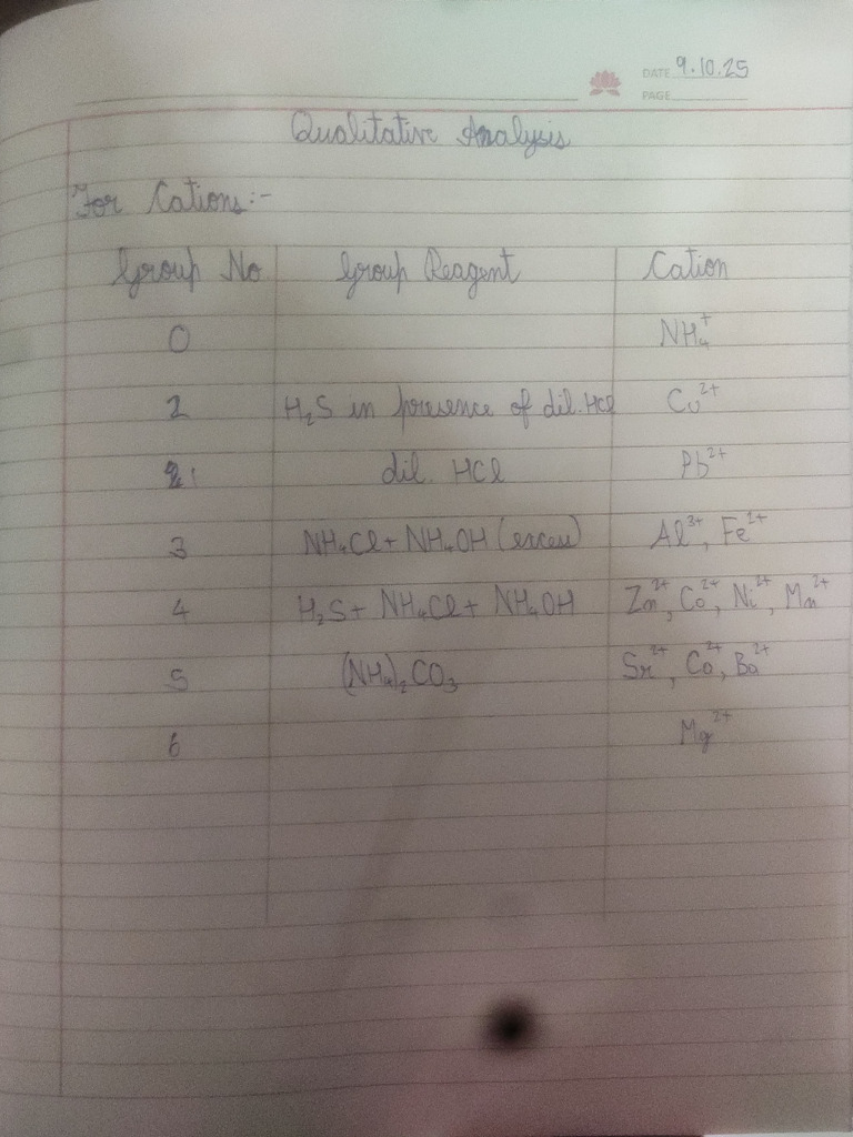 Chemistry Practical Term-2 | PDF