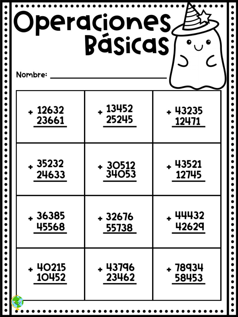 Operaciones Matemáticas Básicas | PDF