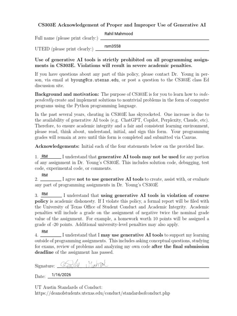 Kami Export Ai Disclaimer Form | PDF | Computer Programming | Academic ...