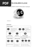 Digital Alarm Clock Setup Guide | PDF