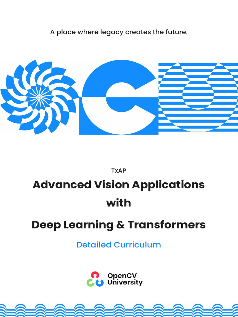 Advanced Vision Apps with Deep Learning | PDF | Deep Learning | Optical ...