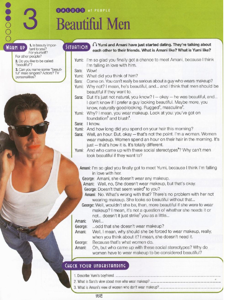 Impact Values Lesson 3 Beautiful Men | PDF