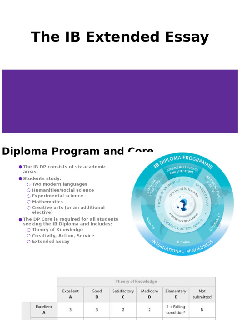 Understanding the IB Extended Essay | PDF