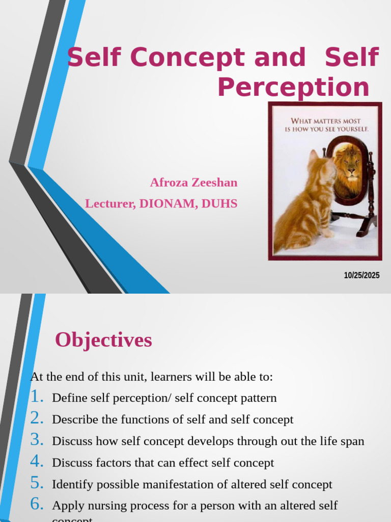 UNIT #02 (Concept of Self Concept and Preception) | PDF | Self Concept ...