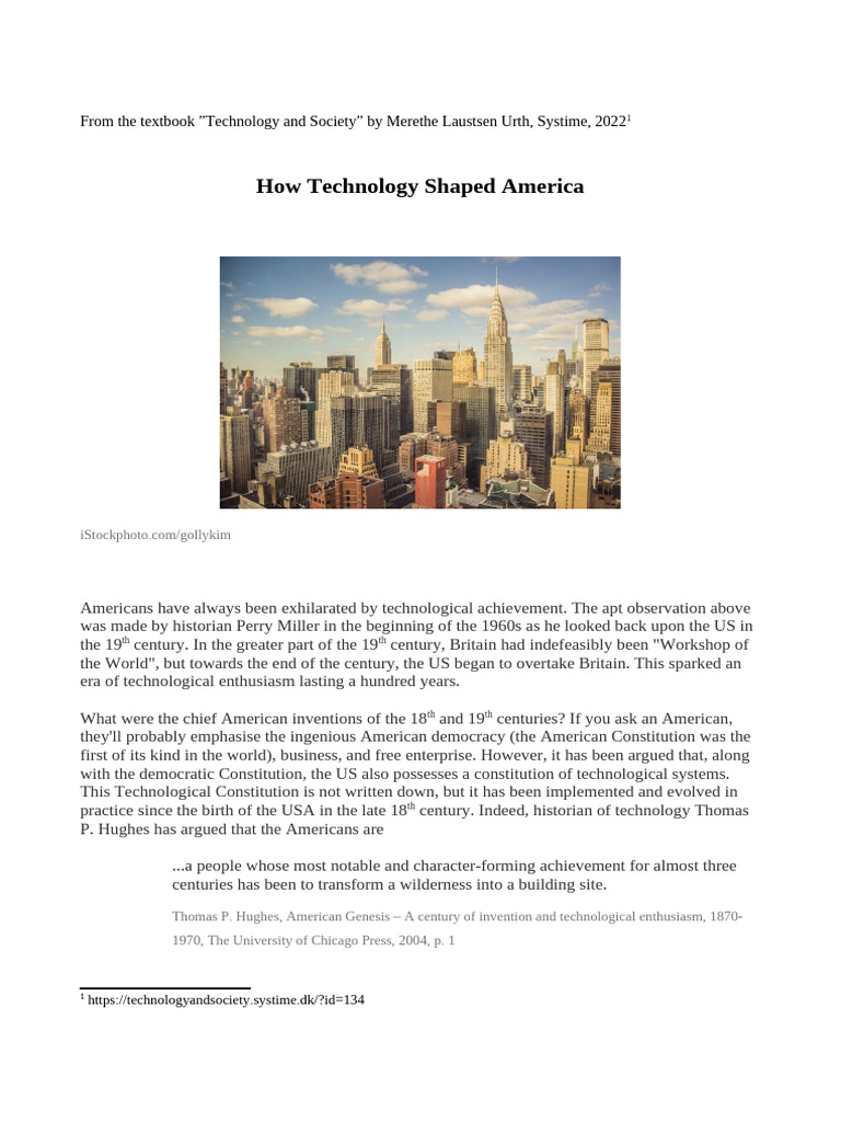 Introduction and task from textbook | PDF | American Dream | Frontier