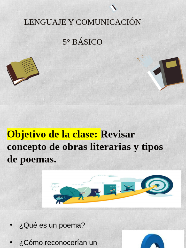 Tipos de Poemas para 5° Básico | PDF
