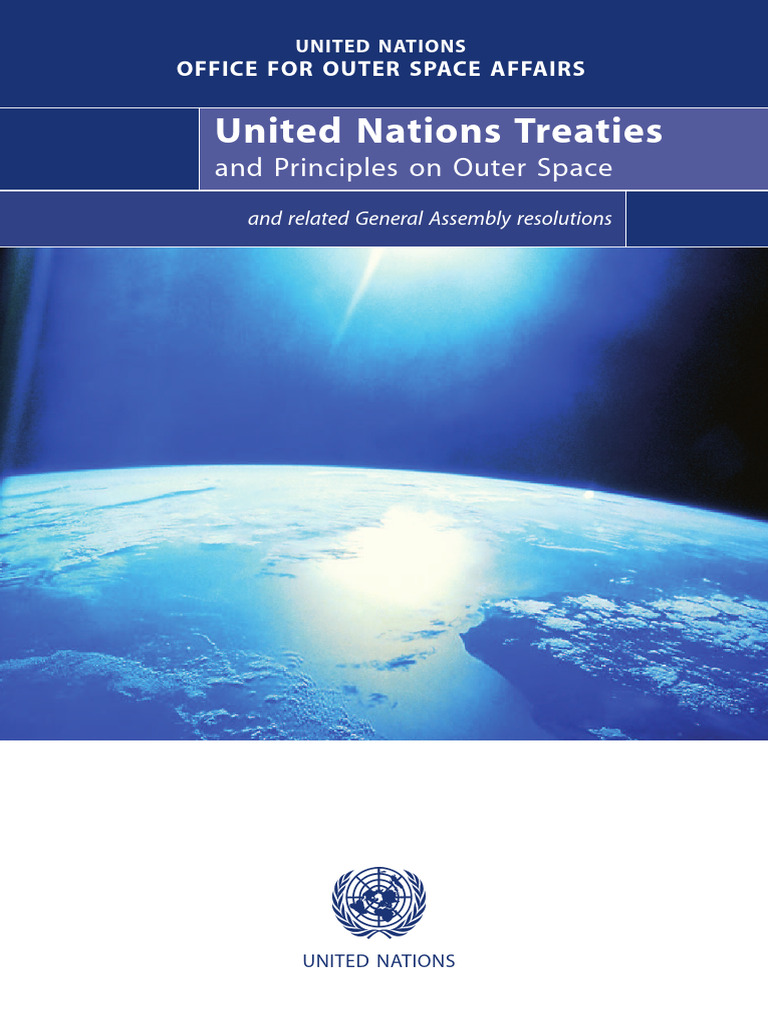 Treaties and Principles on Space Activities | PDF | Outer Space | Treaty