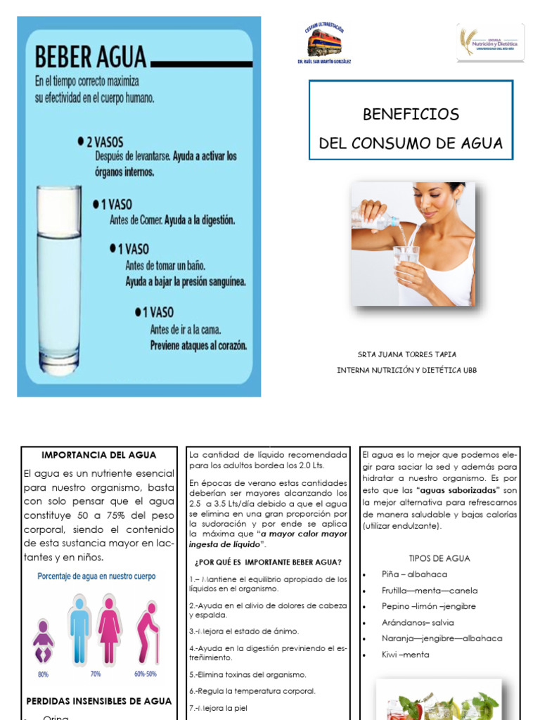 Beneficios del Agua | PDF | Agua