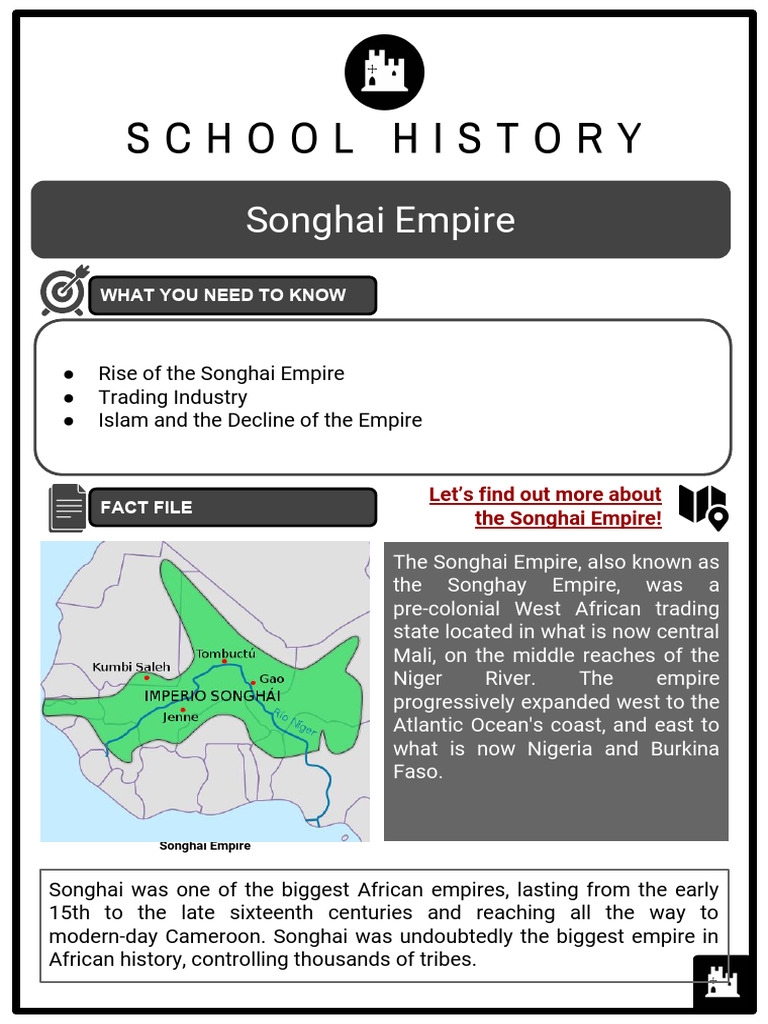 Overview of the Songhai Empire History | PDF | Africa