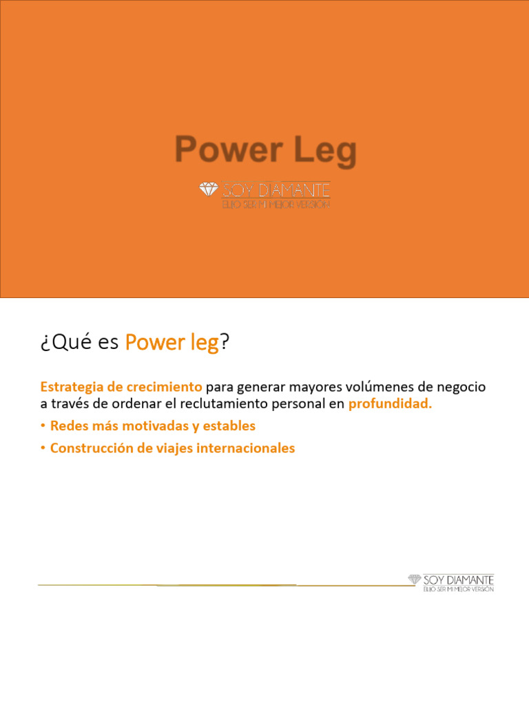 Estrategia Power Leg para Crecimiento | PDF
