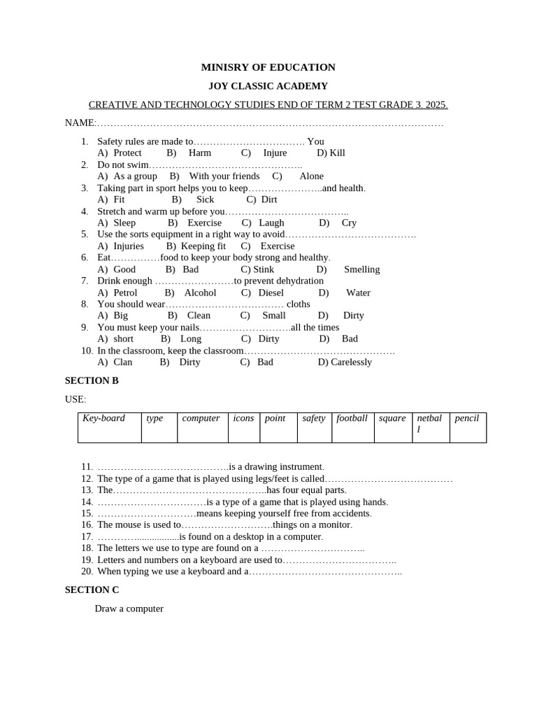 grade 4 cts | PDF