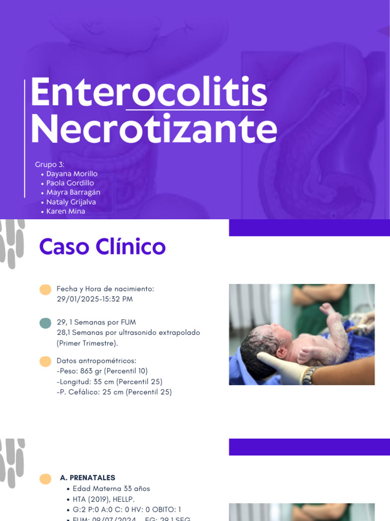 Enterocolitis Necrotizante | PDF | Especialidades Medicas | Medicina ...