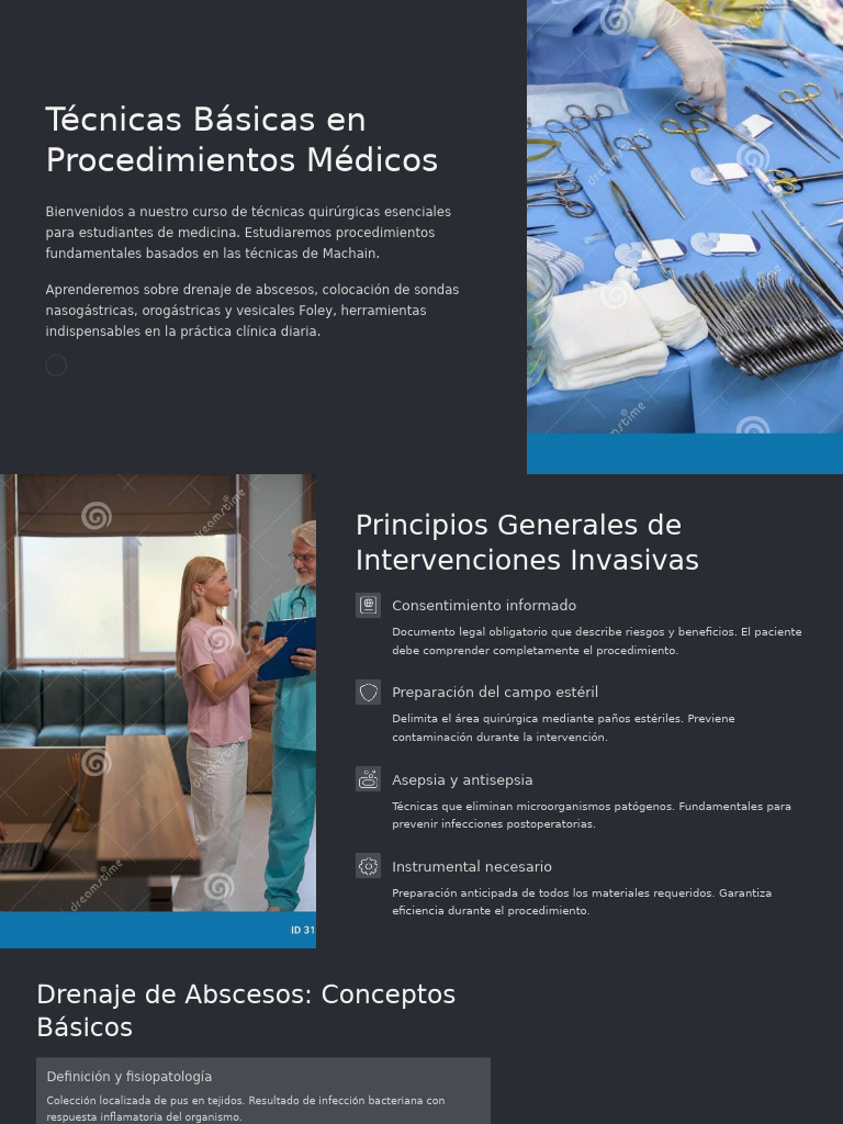 Clase 5 Tecnicas Basicas en Procedimientos Medicos | PDF ...