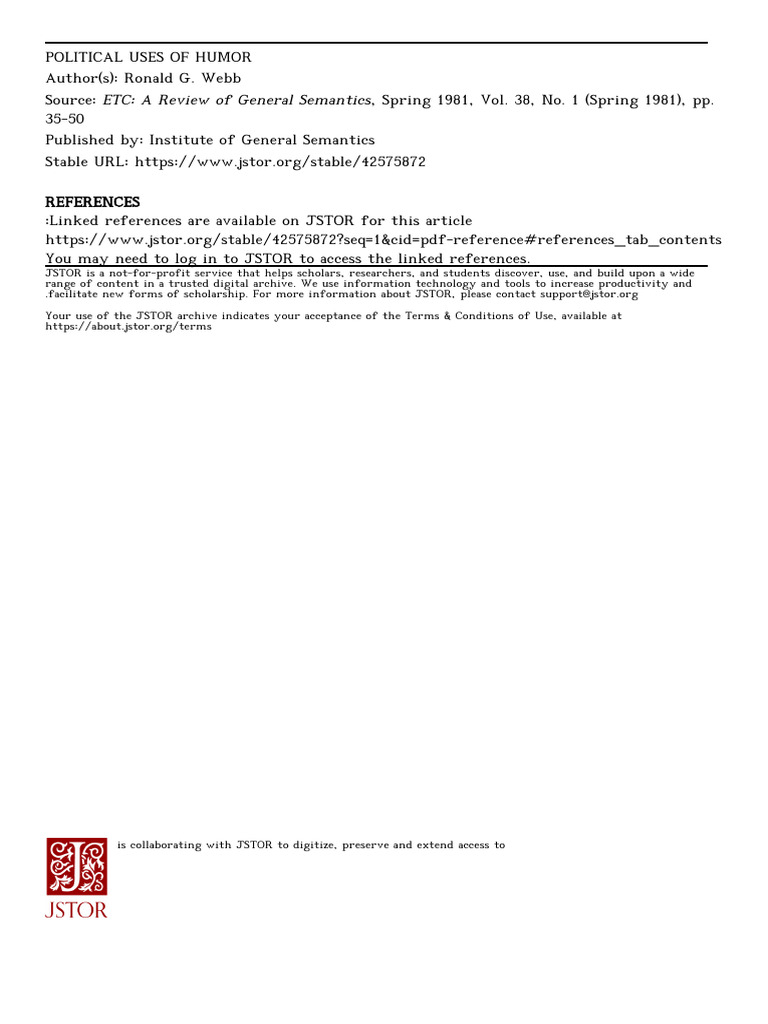 Political Humor: Social Functions Explained | PDF | Deviance (Sociology ...
