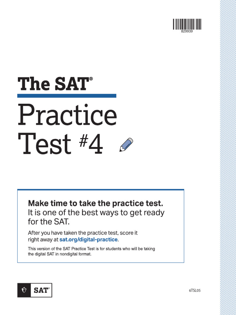 sat-practice-test-4-digital | PDF | Sat