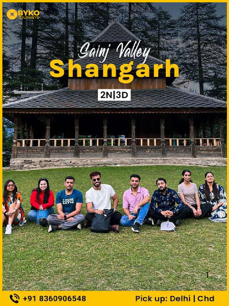 Shangarh Weekend Trip Itinerary | PDF