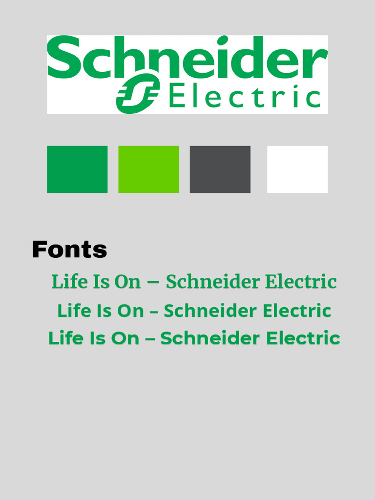 Scheider Electric | PDF