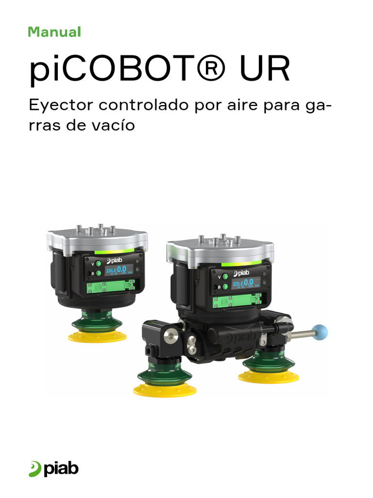 0212274 Rev07 Picobot Ur Es | PDF | Robot | Robótica