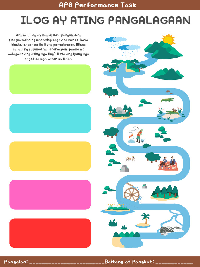 AP 8 PETA 2 Pangangalaga Sa Ilog 2 | PDF