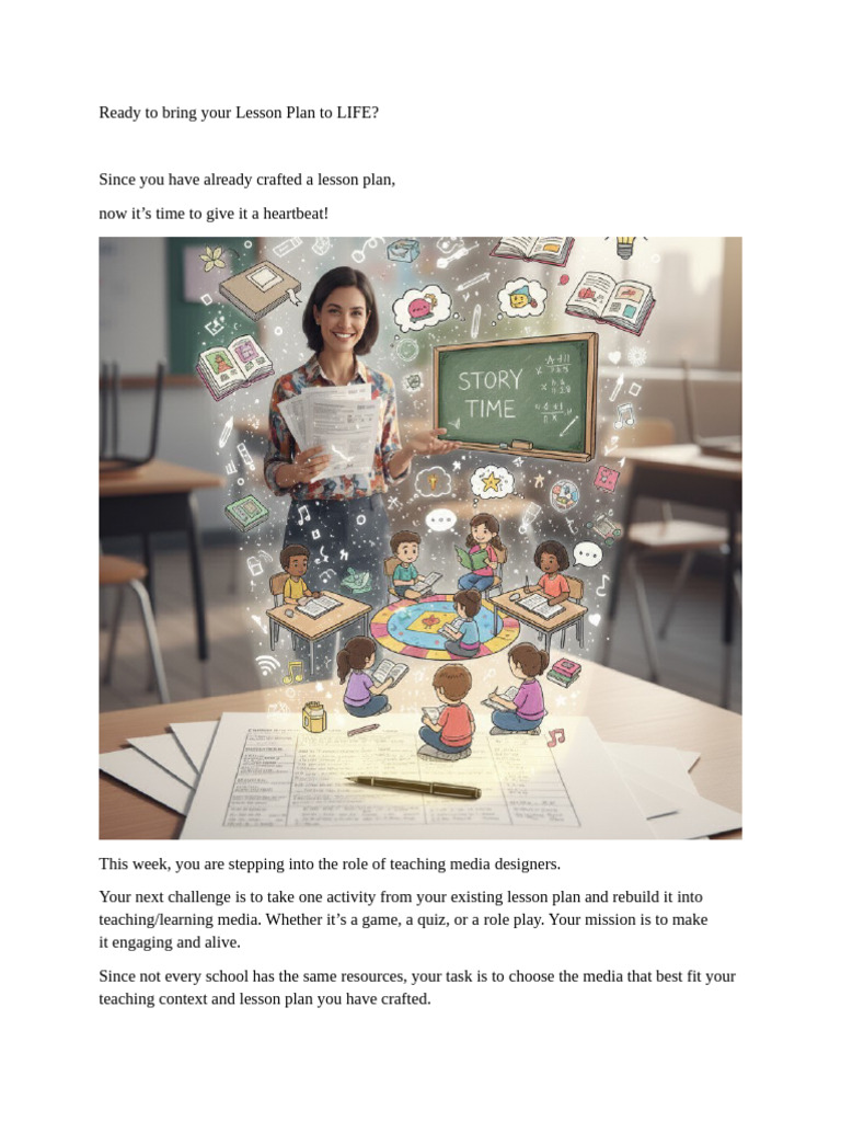 Introduction to ICT in ELT Material Meeting 13 | PDF | Lesson Plan ...