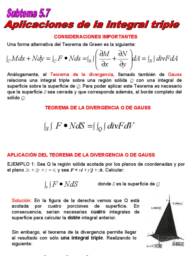 Aplicaciones de La Integral Triple | PDF