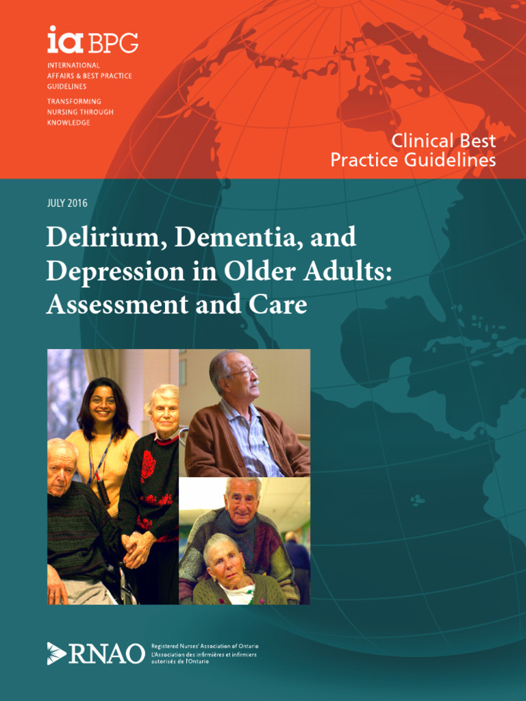 Rnao Bpg Nurs 1207 Copy 2 | PDF | Dementia | Major Depressive Disorder