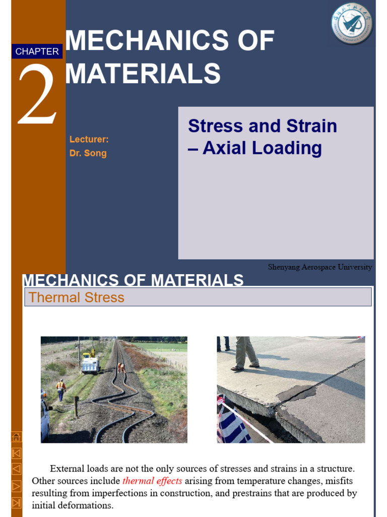 Thermal Stress in Materials Mechanics | PDF | Strength Of Materials ...