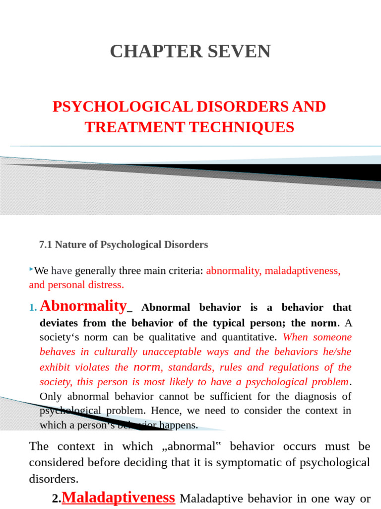Understanding Psychological Disorders | PDF | Mood Disorders | Mania