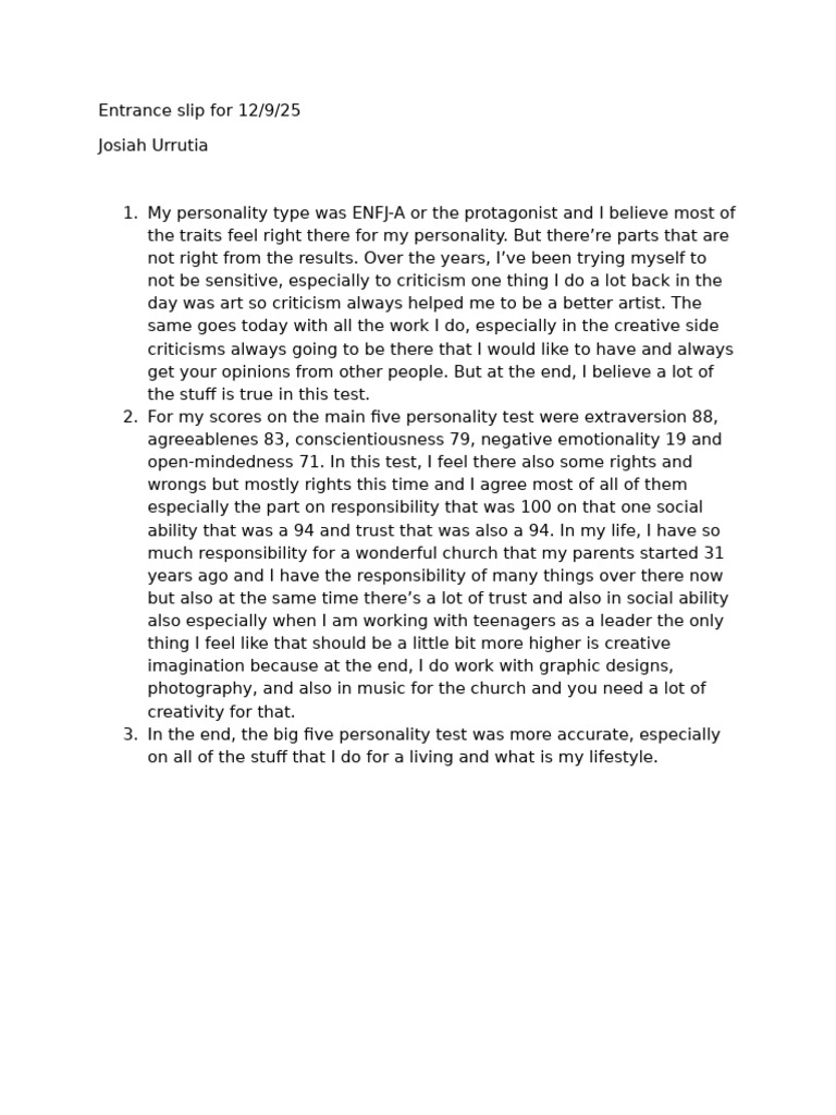 Entrance Slip for 12:9:25 | PDF