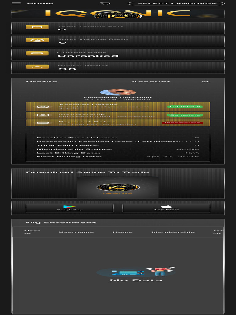 IQONIC Backoffice | PDF