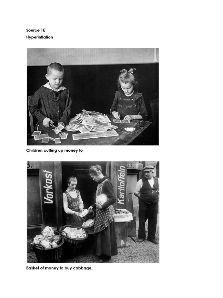 #1 Source 1E Hyperinflation Germany (1) | PDF