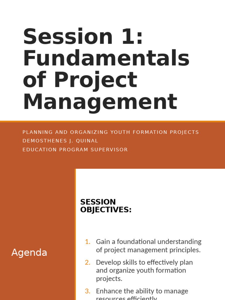 Fundamentals of Project Management Presentation v2 | PDF | Project ...