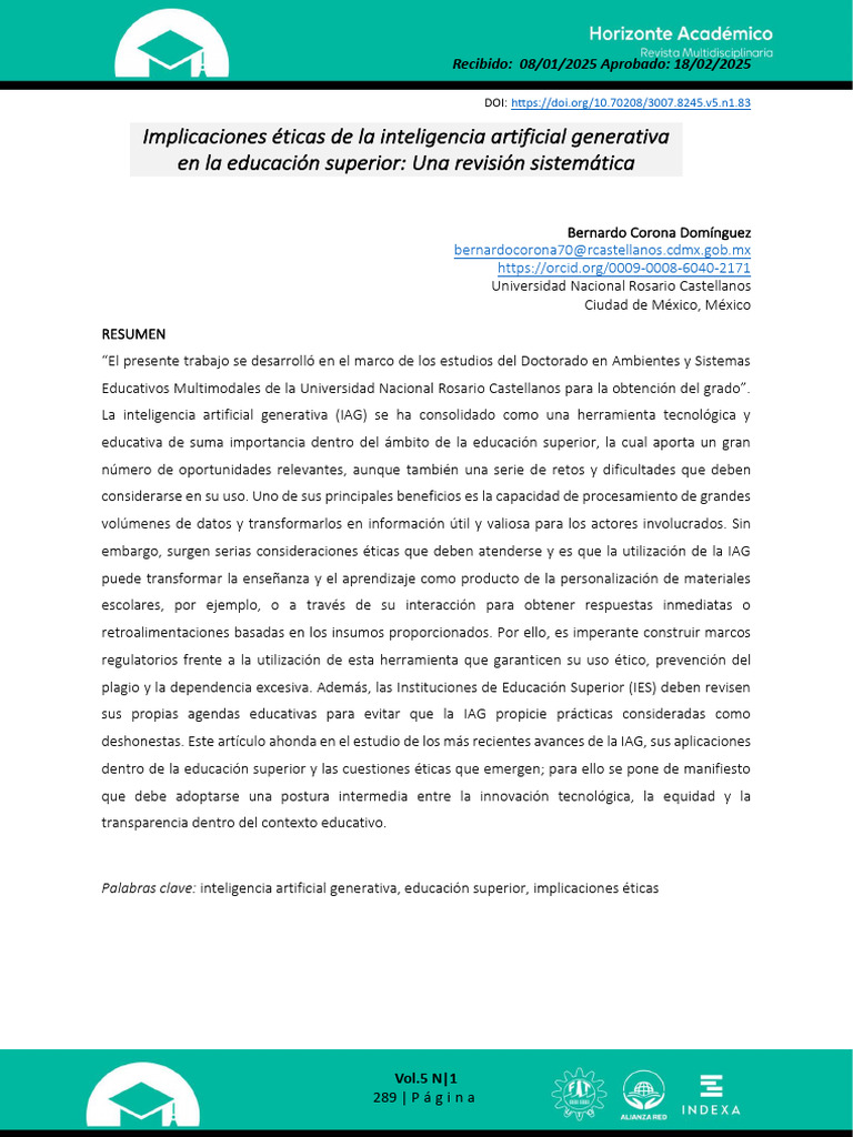 Implicaciones+Éticas+de+La+Inteligencia+Artificial+Generativa+en+La+Educación+Superior+Una ...