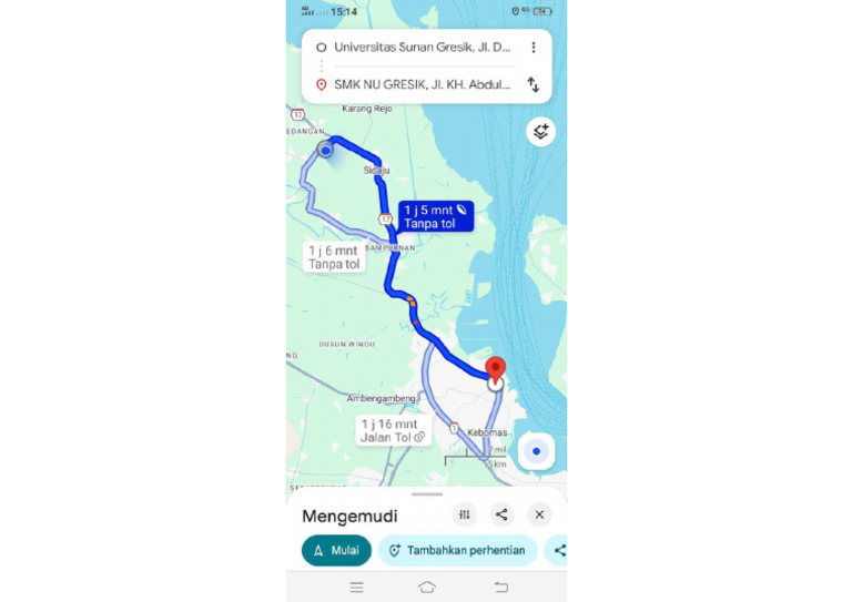 Google Maps Pengmas Denta | PDF