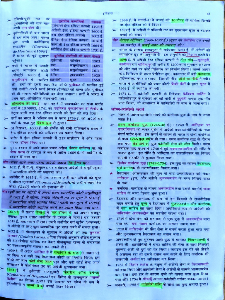 Historical Timeline of Notable Events | PDF